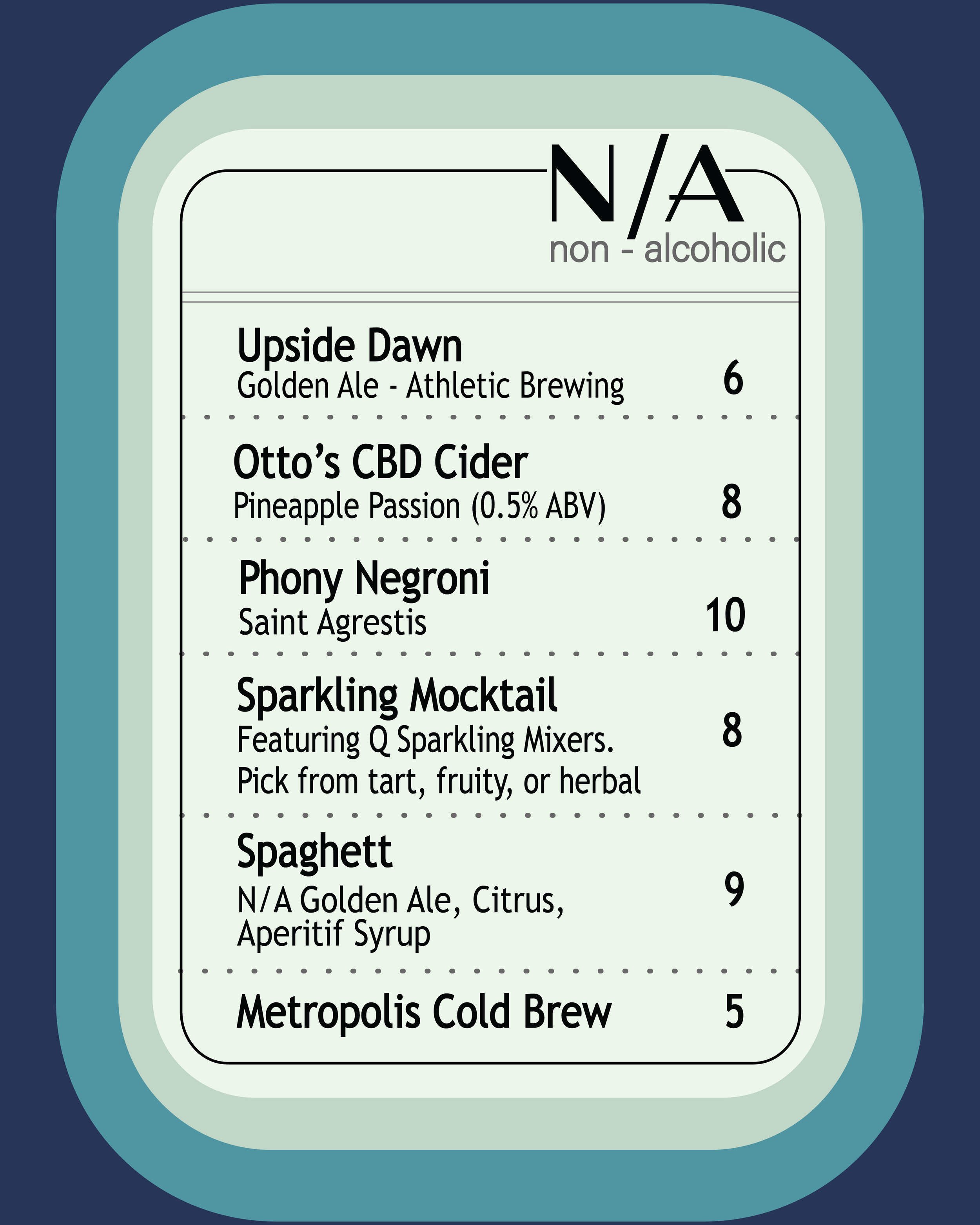 Moonflower Menu — Moonflower