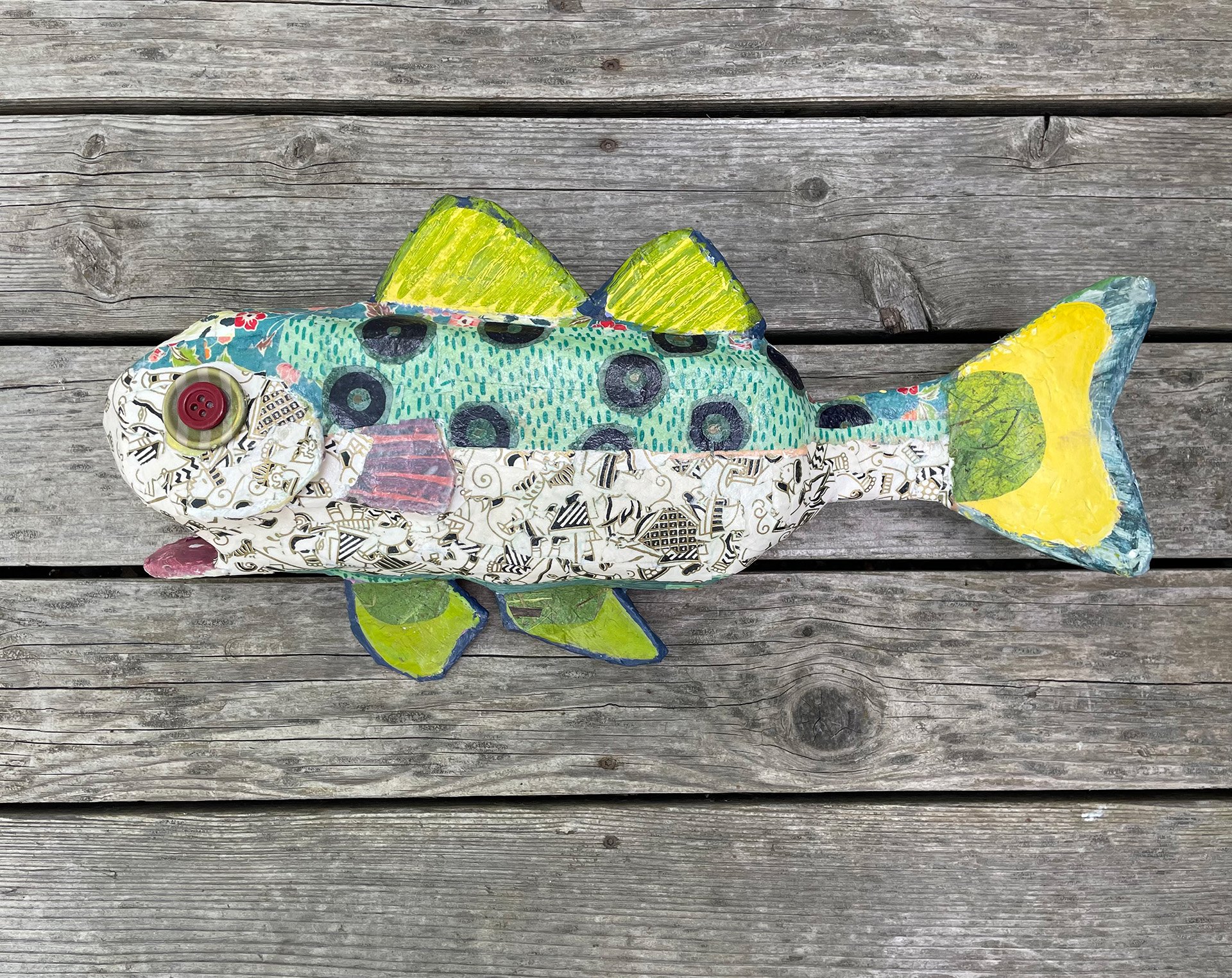 Papier-Mâché Fish — Adair Peck Art