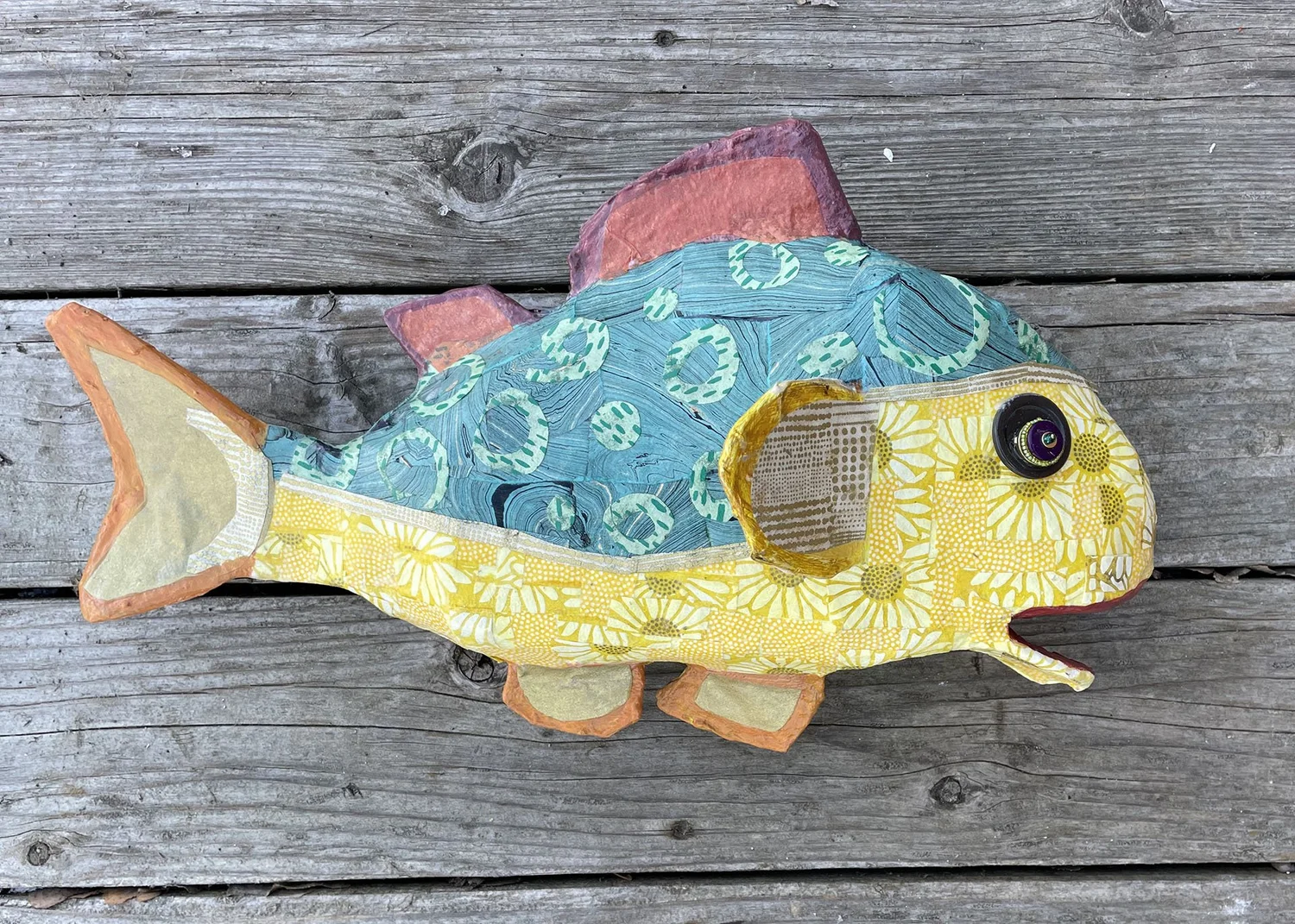 Papier-Mâché Fish — Adair Peck Art
