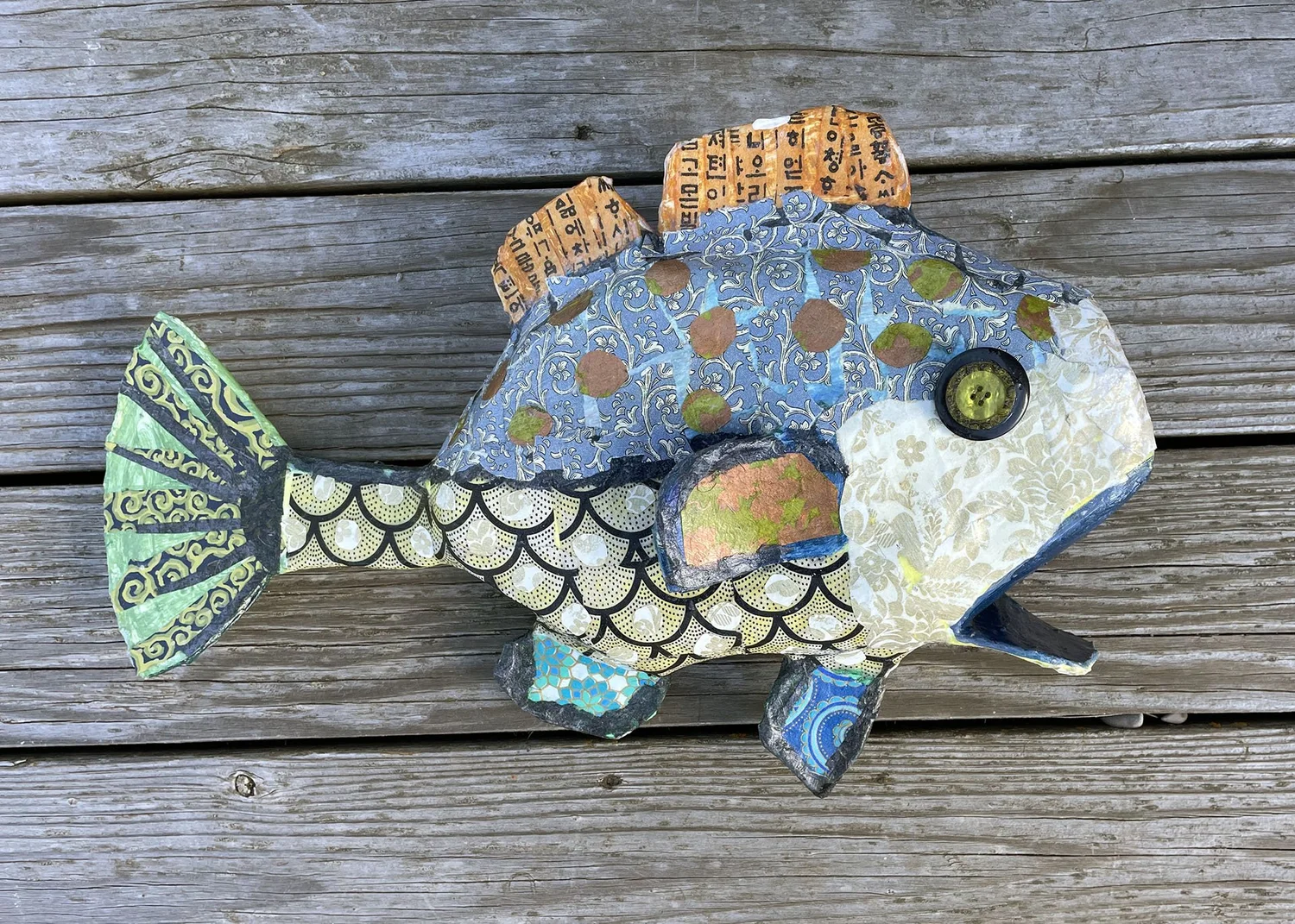 Papier-Mâché Fish — Adair Peck Art