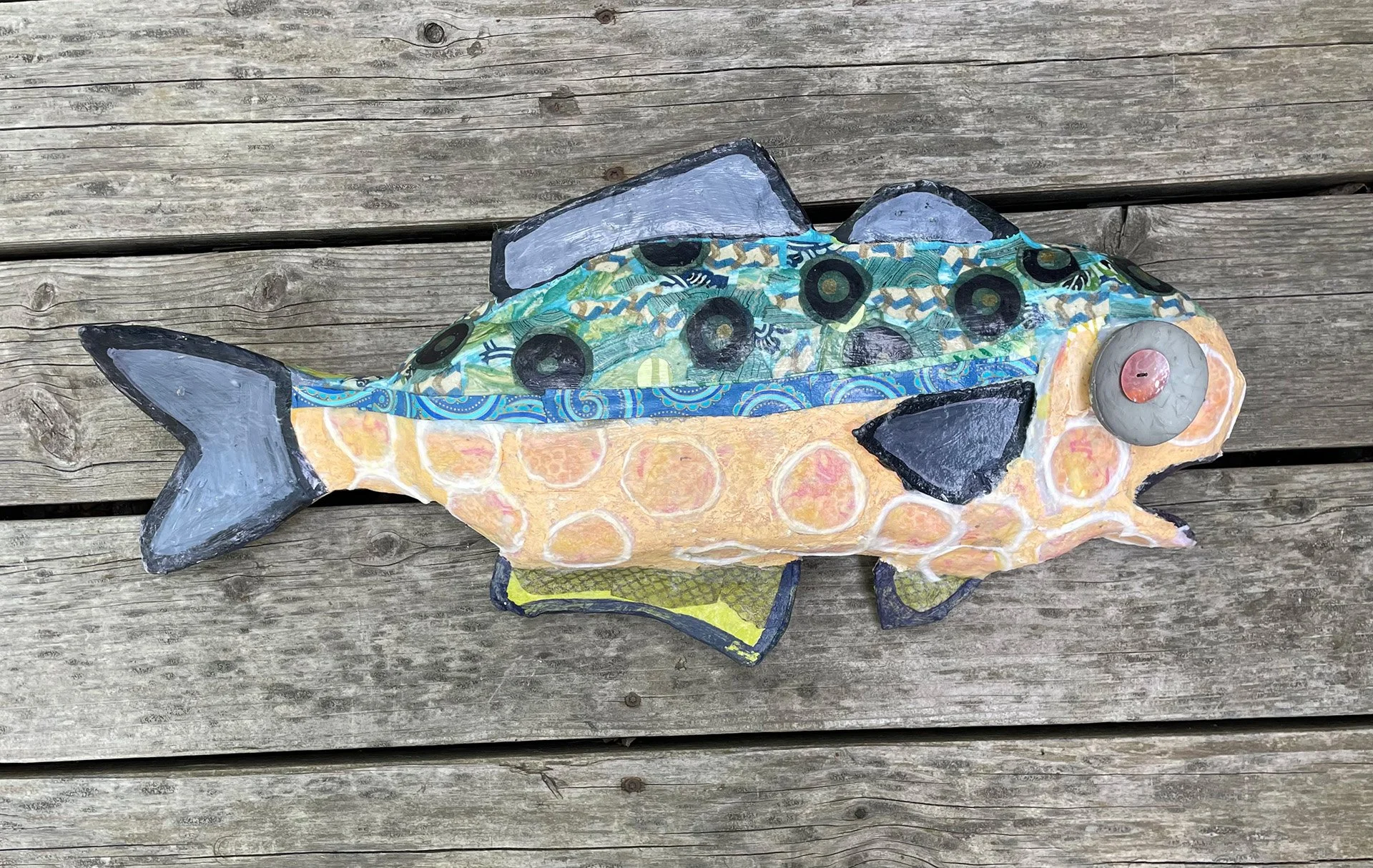 Papier-Mâché Fish — Adair Peck Art