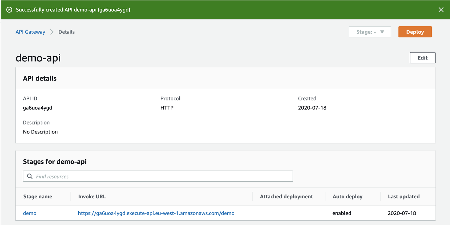 Exposing HTTP API Gateway Via AWS CloudFront | SkildOps