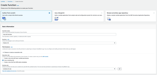 Integrating Amazon EFS with Lambda | SkildOps