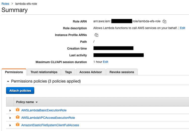 Integrating Amazon EFS with Lambda | SkildOps