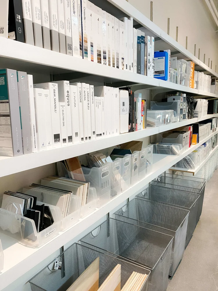 Interior Design & Architecture Library Organizing in NC