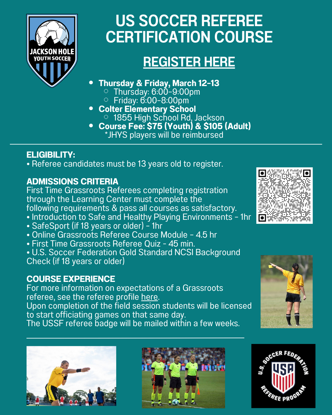 Referee — Jackson Hole Youth Soccer
