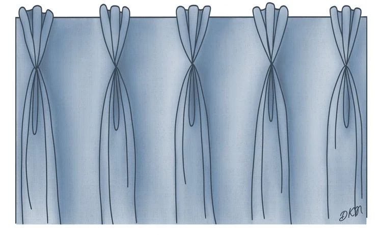 Discover the Many Drapery Pleat Styles | The Pinched Pleat