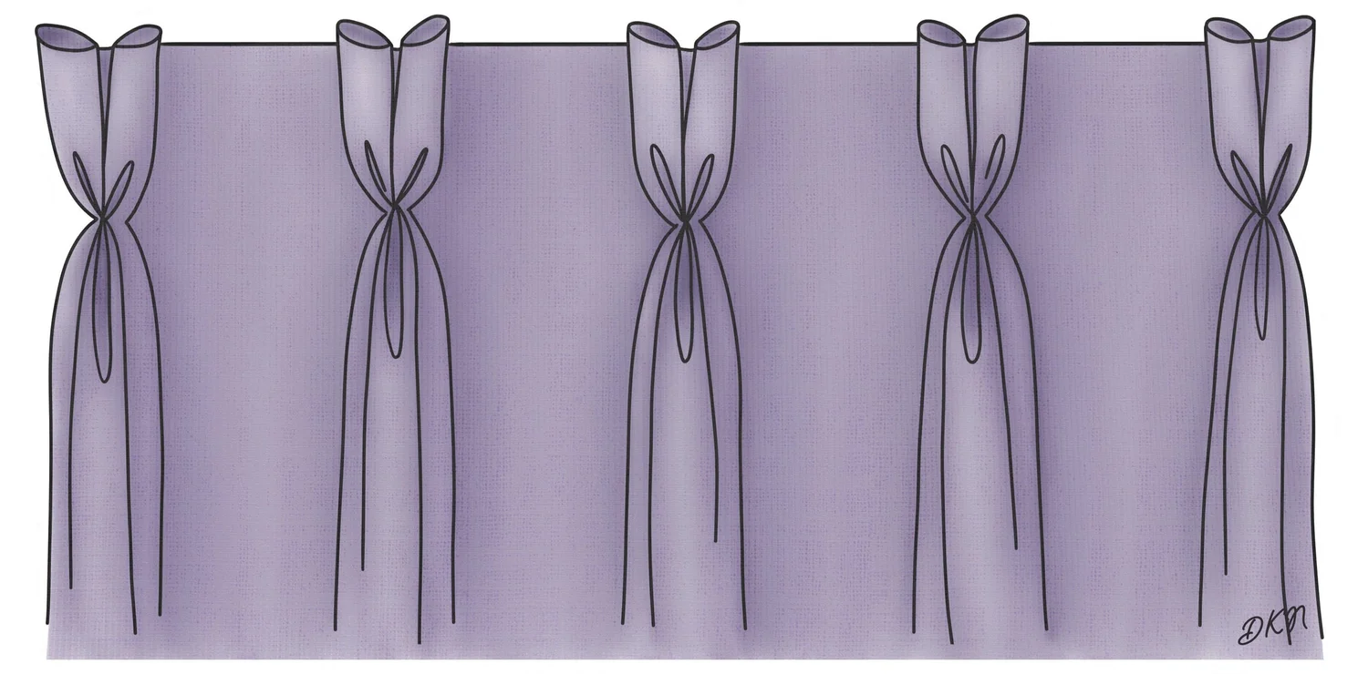 Discover the Many Drapery Pleat Styles | The Pinched Pleat