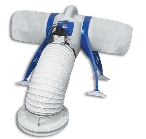 Vent-Axia Pozidry Pro With Heater Hull’s Premier Damp Service, Dovedale ...