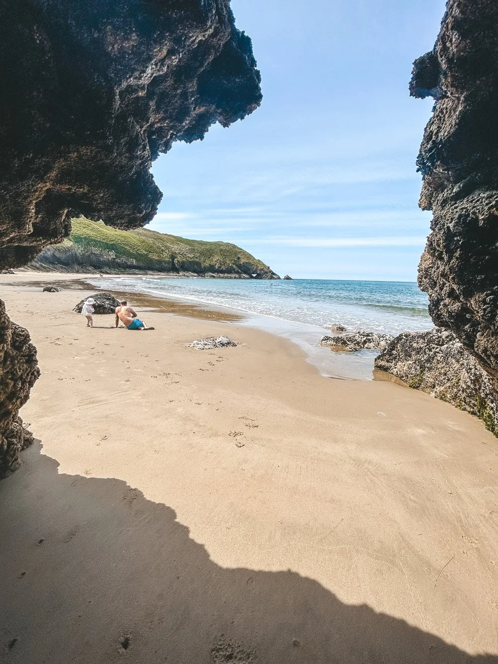 Wild swimming adventure: Broughton Bay + the Blue Pool, Gower Peninsula ...