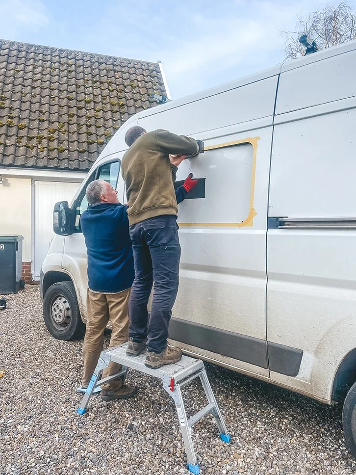 Peugeot Boxer L2H2 family van conversion — Golden Mountain