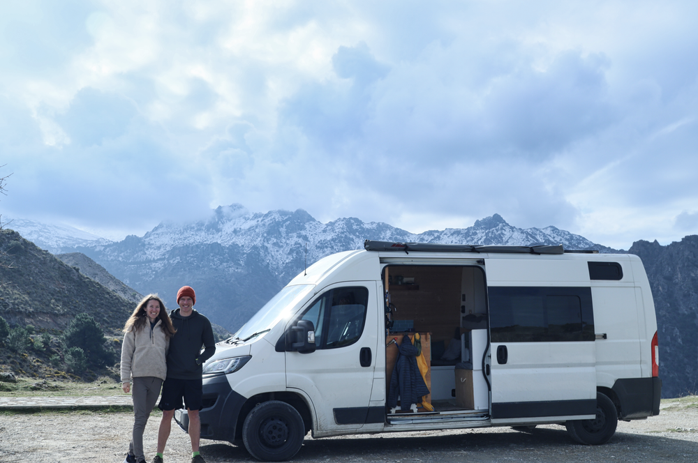 Holly & Mike: Converting a van to live in full time — Golden Mountain
