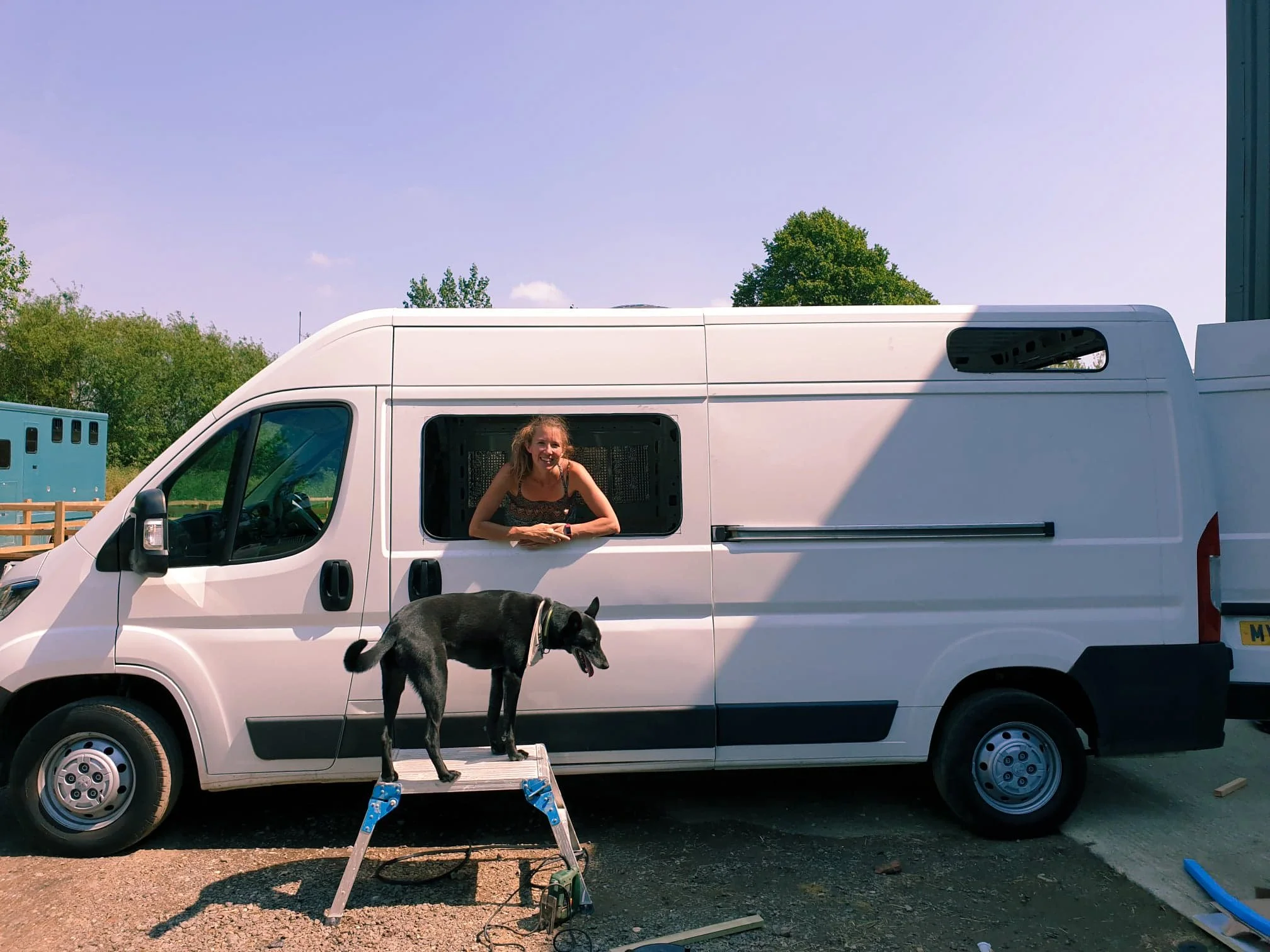 Holly & Mike: Converting a van to live in full time — Golden Mountain