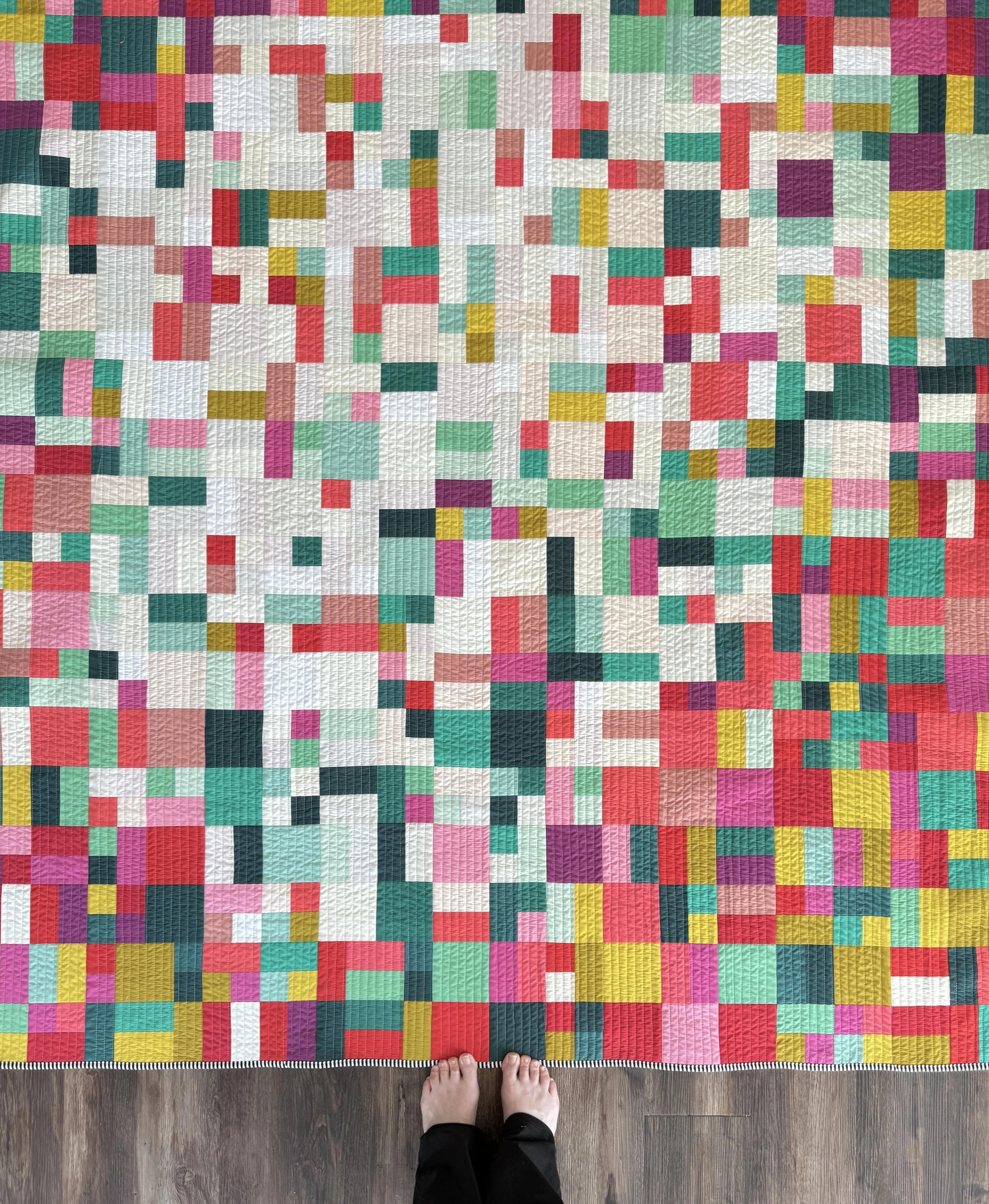 Golden Eye Quilt Pattern - Printed Version — Jittery Wings Quilt Co.