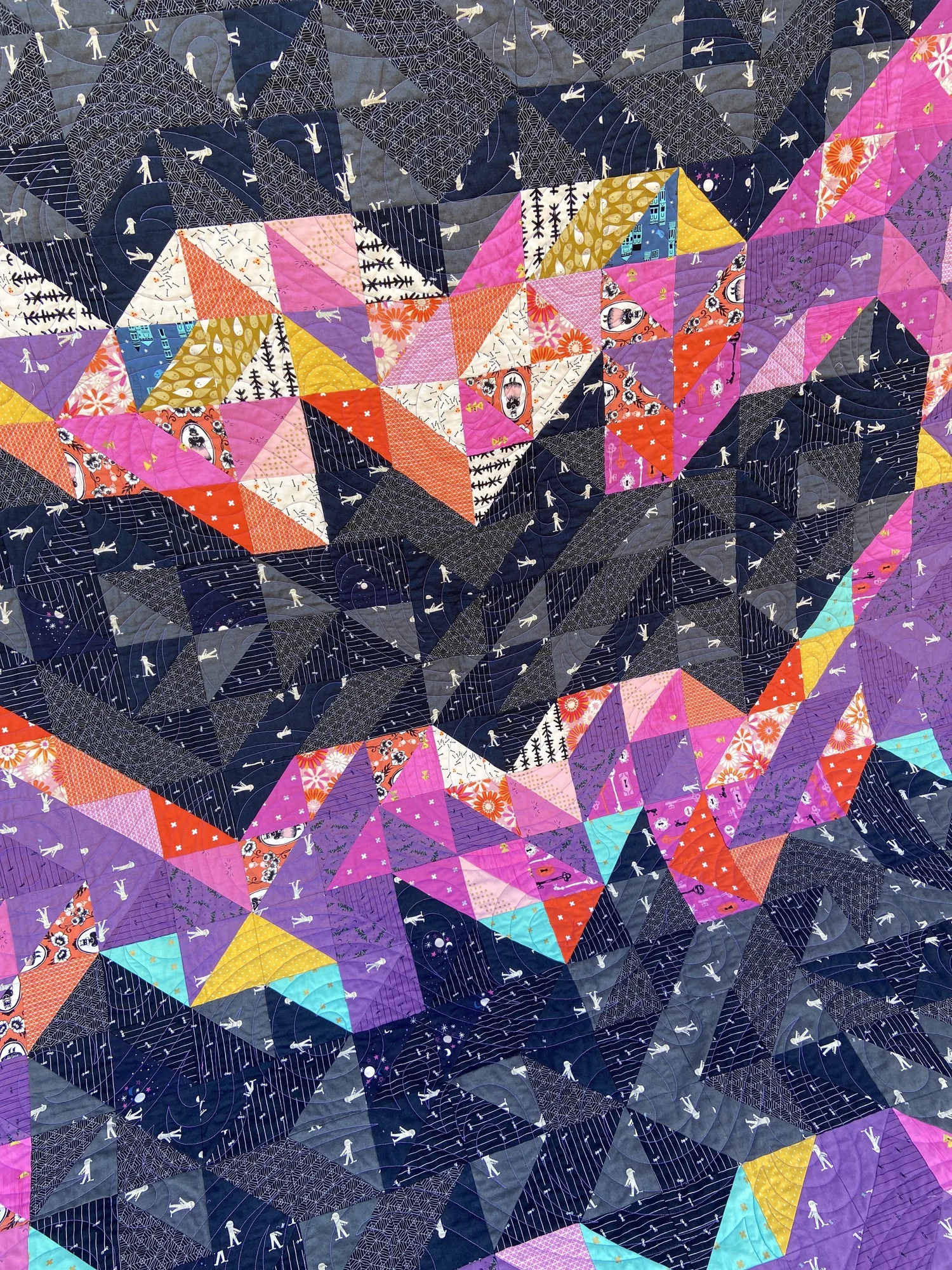 Charade Quilt Pattern - Printed Version — Jittery Wings Quilt Co.