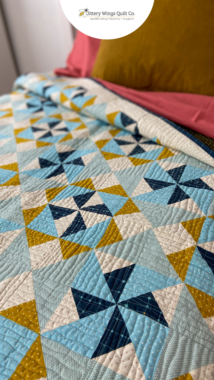 Charade Quilt Pattern — Jittery Wings Quilt Co.