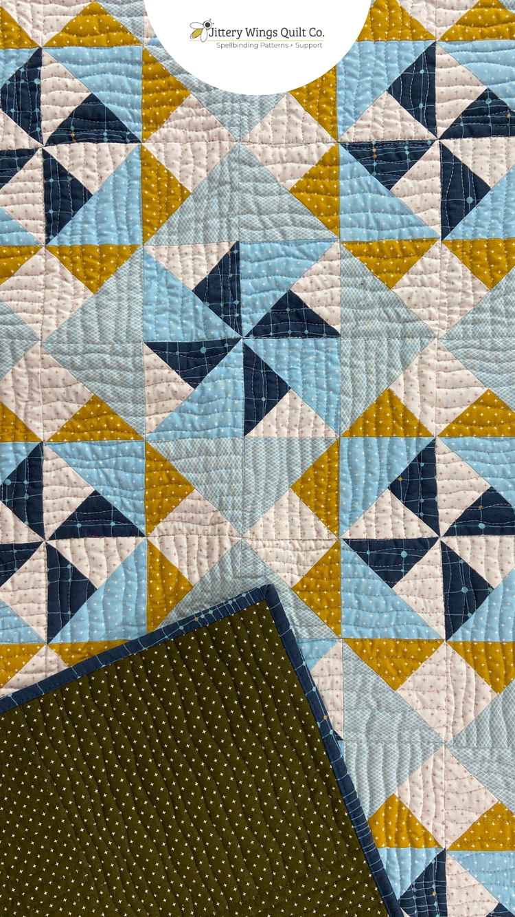 Charade Quilt Pattern — Jittery Wings Quilt Co.