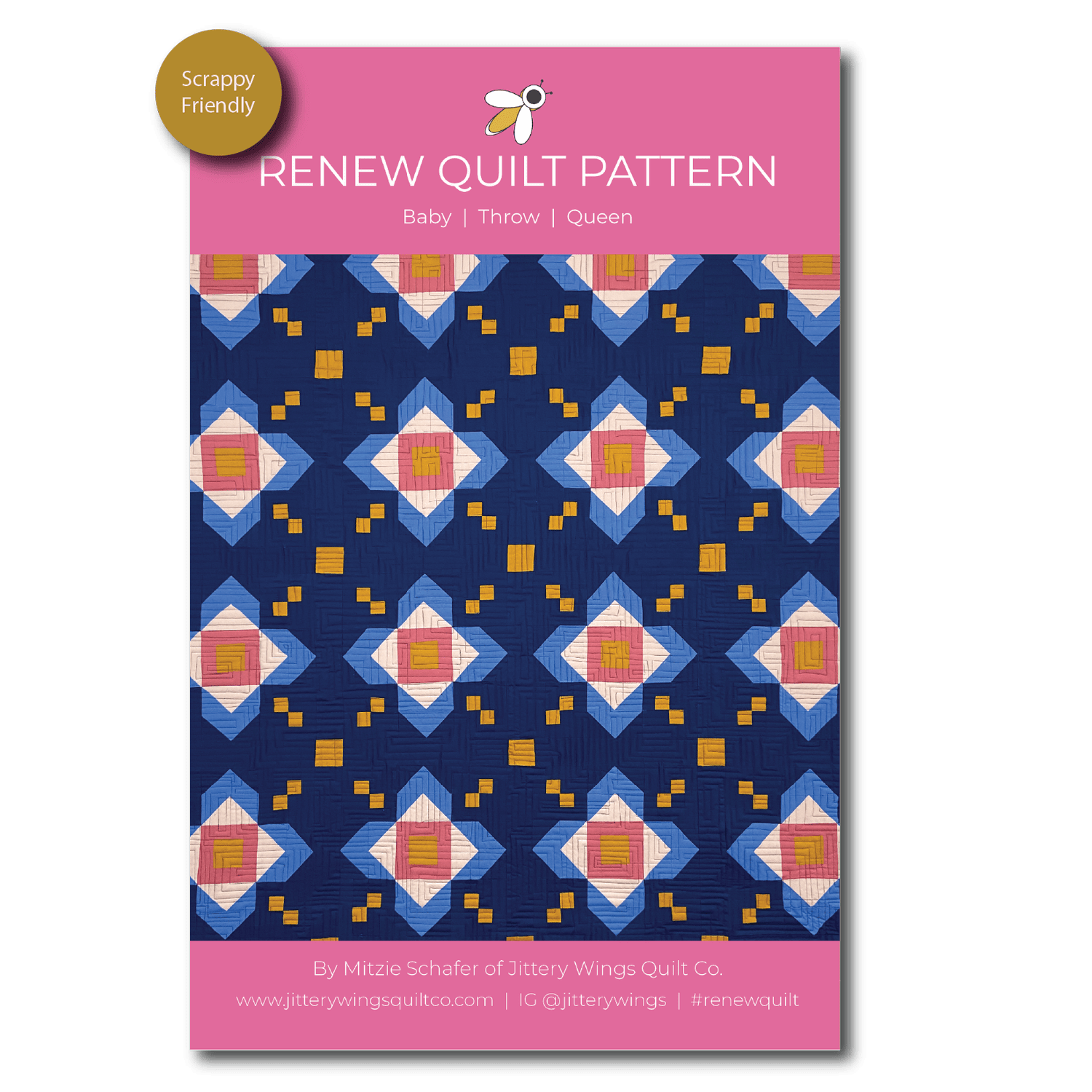 All the Good Quilt Pattern - PDF Download — Jittery Wings Quilt Co.