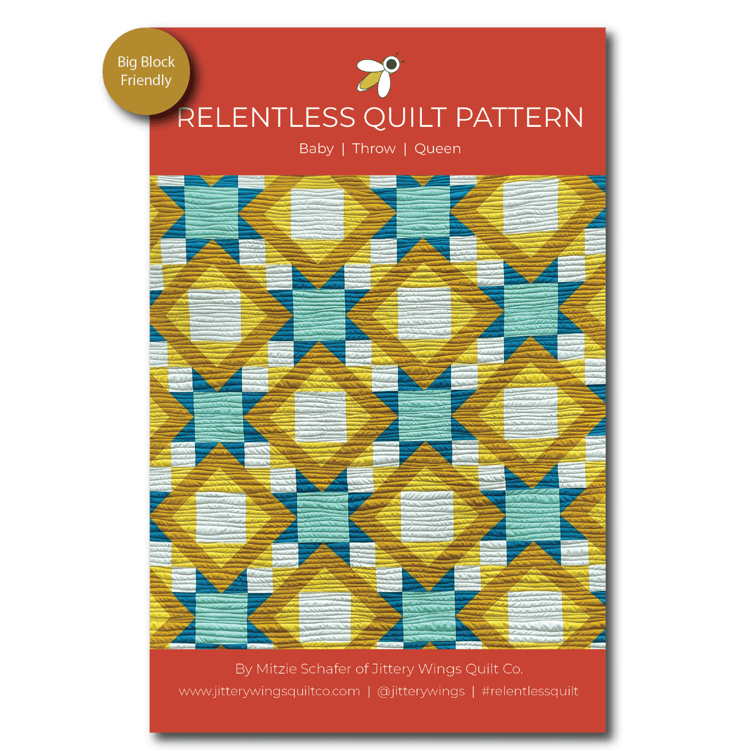 All the Good Quilt Pattern - PDF Download — Jittery Wings Quilt Co.