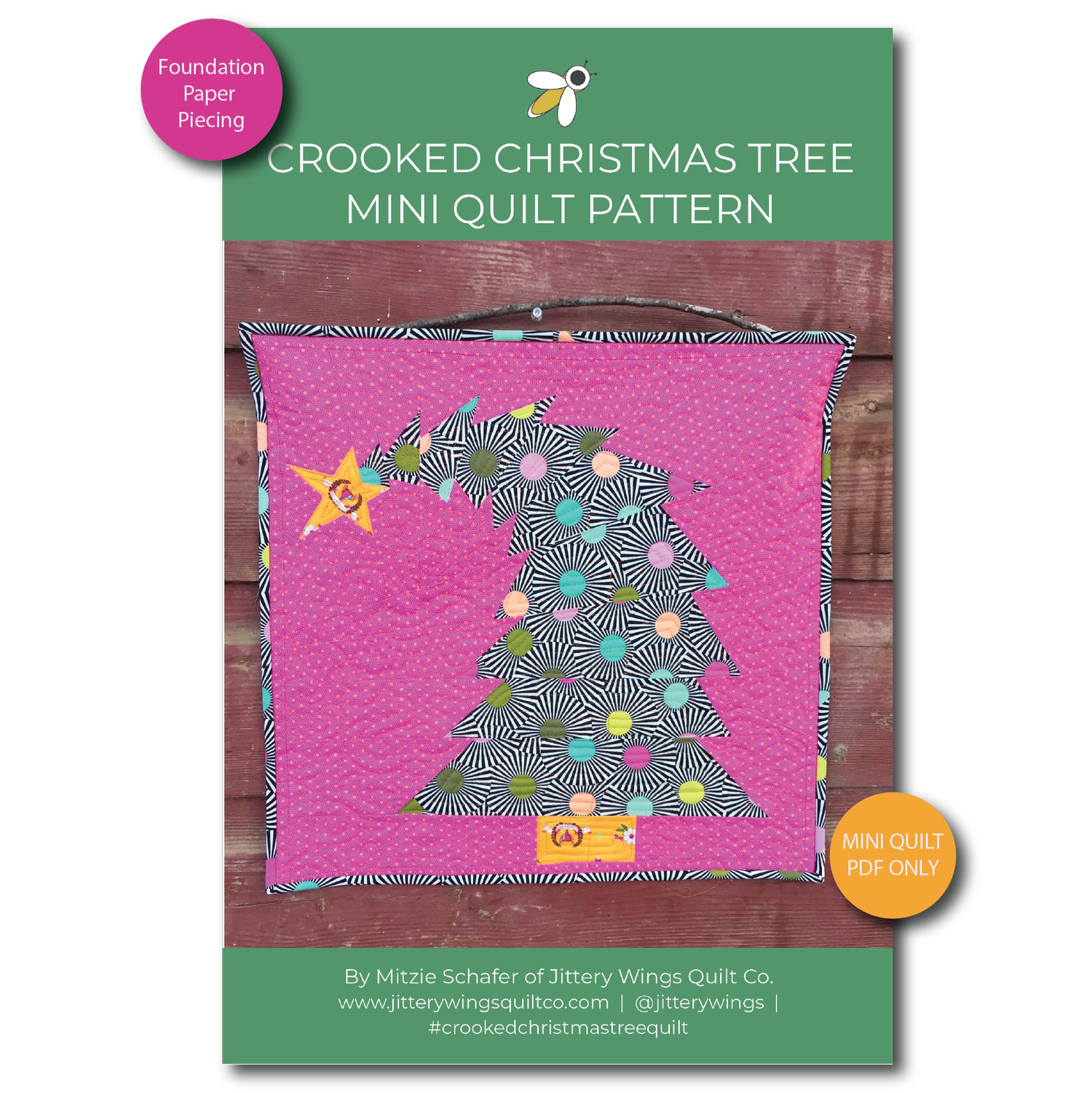 Pursuit Quilt Pattern - PDF Download — Jittery Wings Quilt Co.