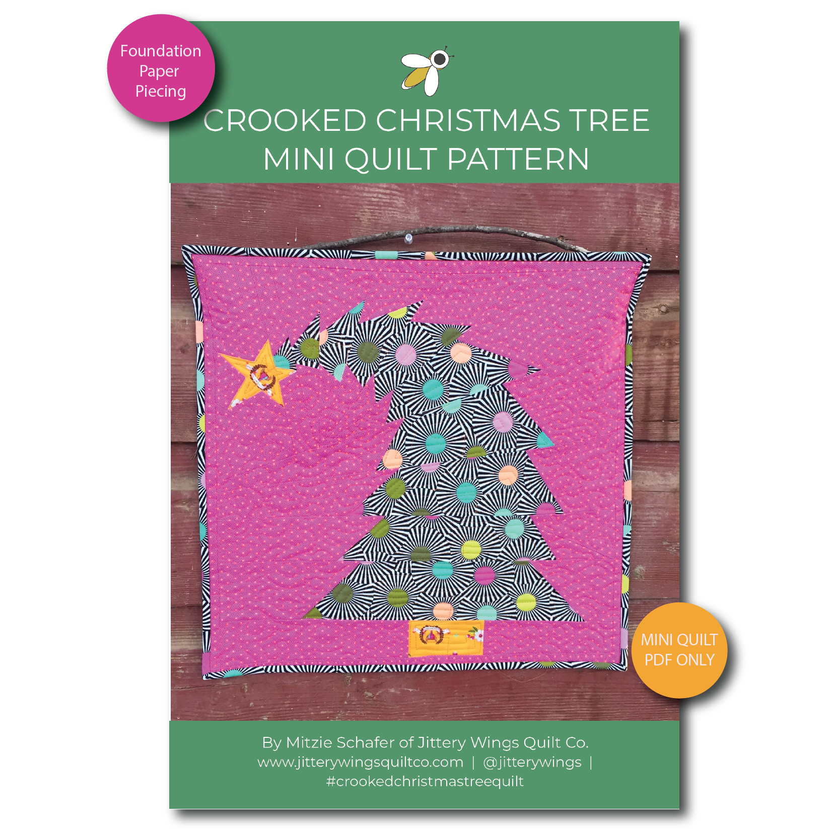 Caper Quilt Pattern - PDF Version — Jittery Wings Quilt Co.