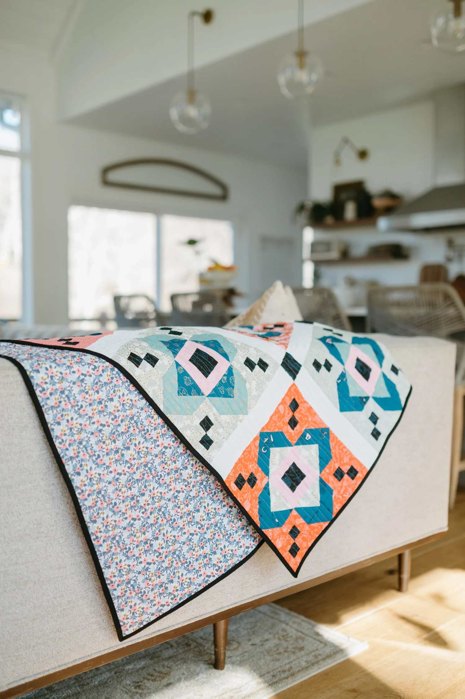 Gem Basket Quilt Pattern - Printed Version — Jittery Wings Quilt Co.