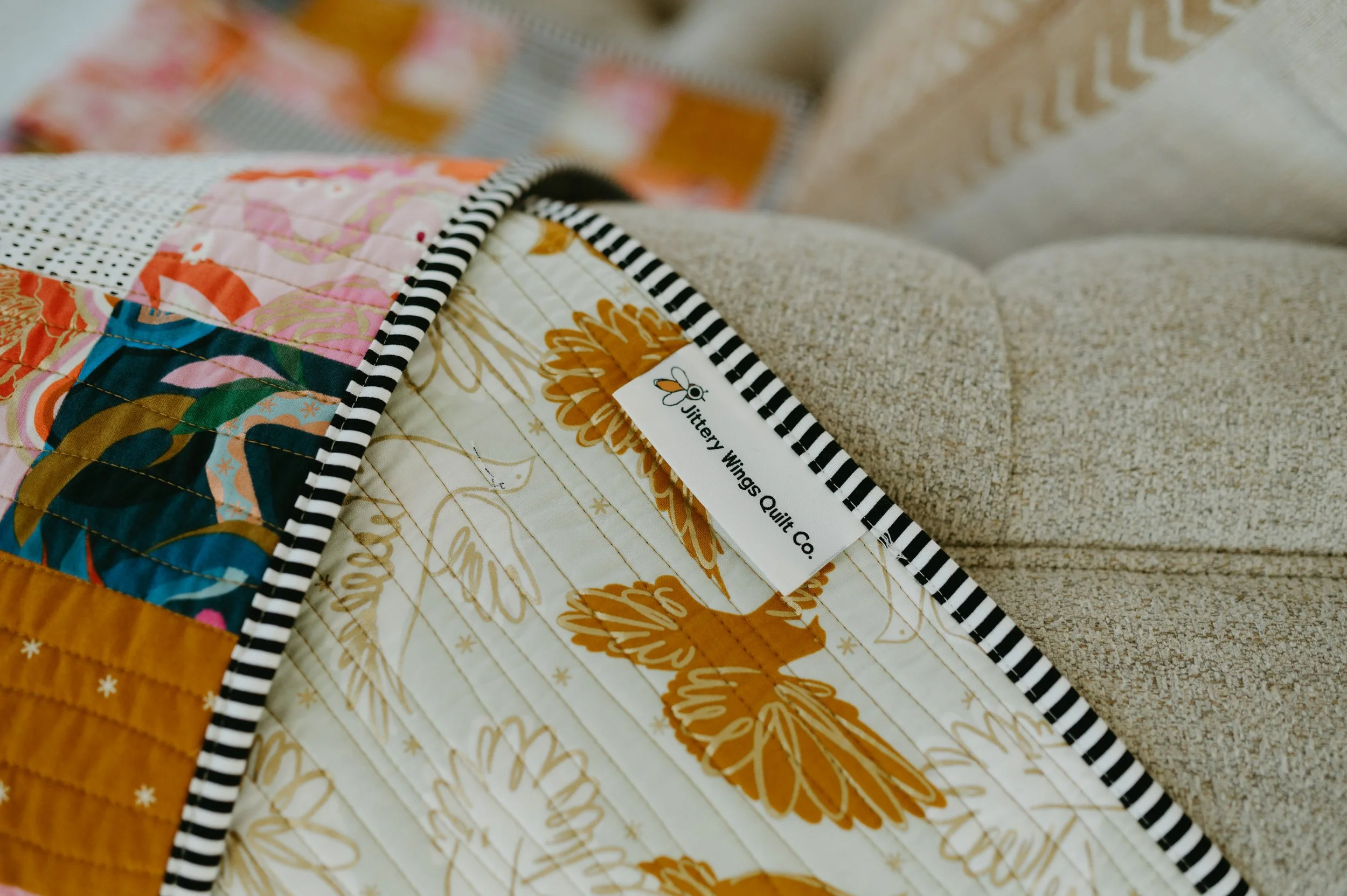 Charade Quilt Pattern — Jittery Wings Quilt Co.