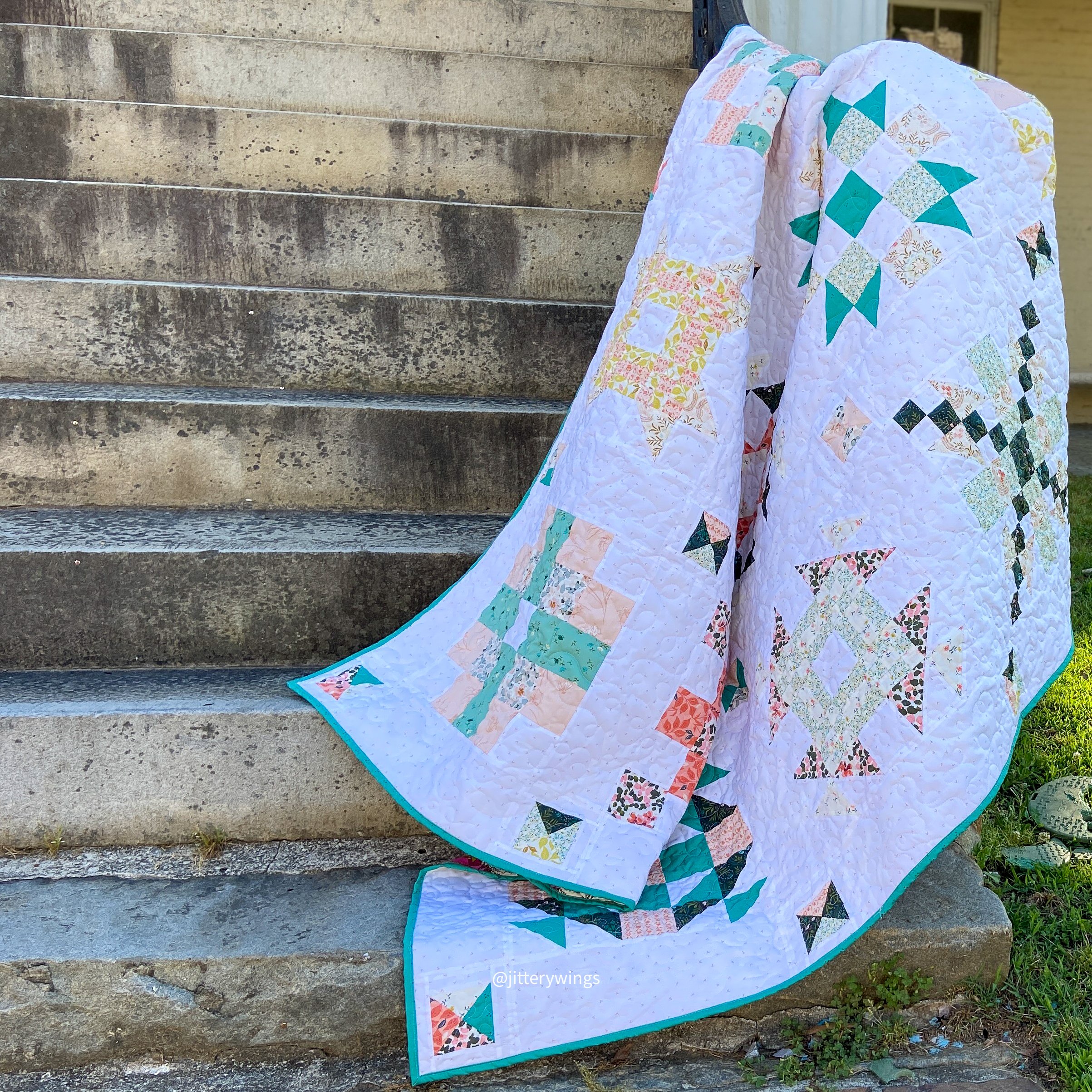 All the Good Quilt Pattern - PDF Download — Jittery Wings Quilt Co.