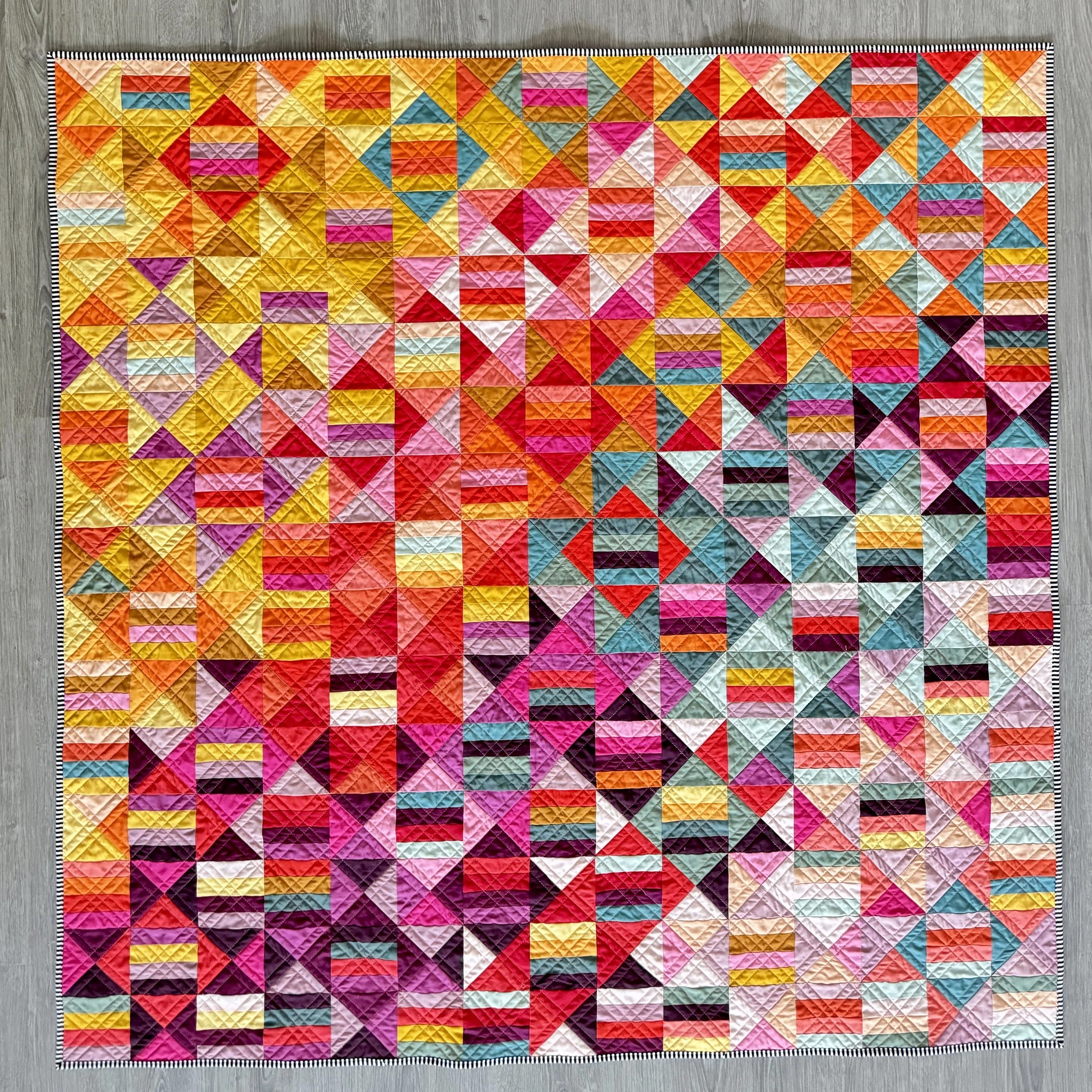 Gem Basket Quilt Pattern - Printed Version — Jittery Wings Quilt Co.