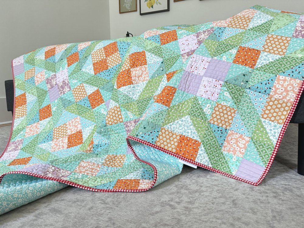 Silas Pew Quilt Pattern Printed — Jittery Wings Quilt Co.