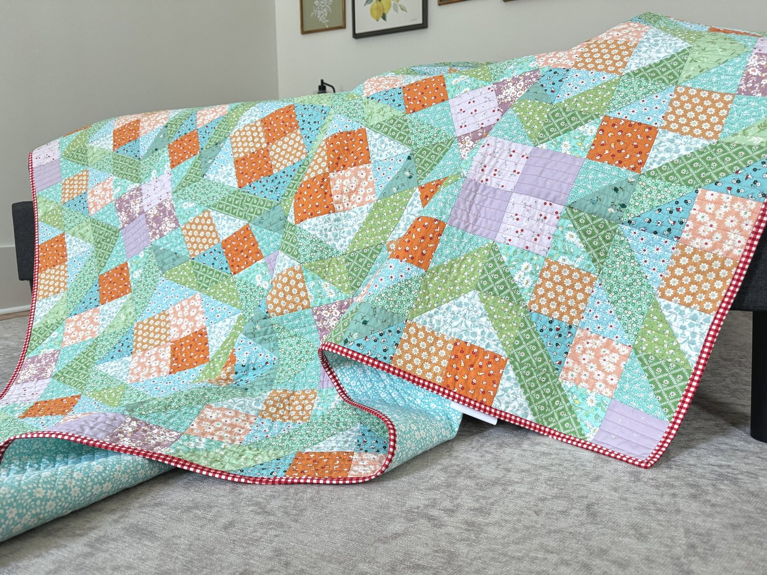 Silas Pew Quilt Pattern Printed — Jittery Wings Quilt Co.