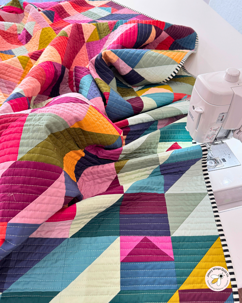 All the Good Quilt Pattern in Bundle No. 24 — Jittery Wings Quilt Co.