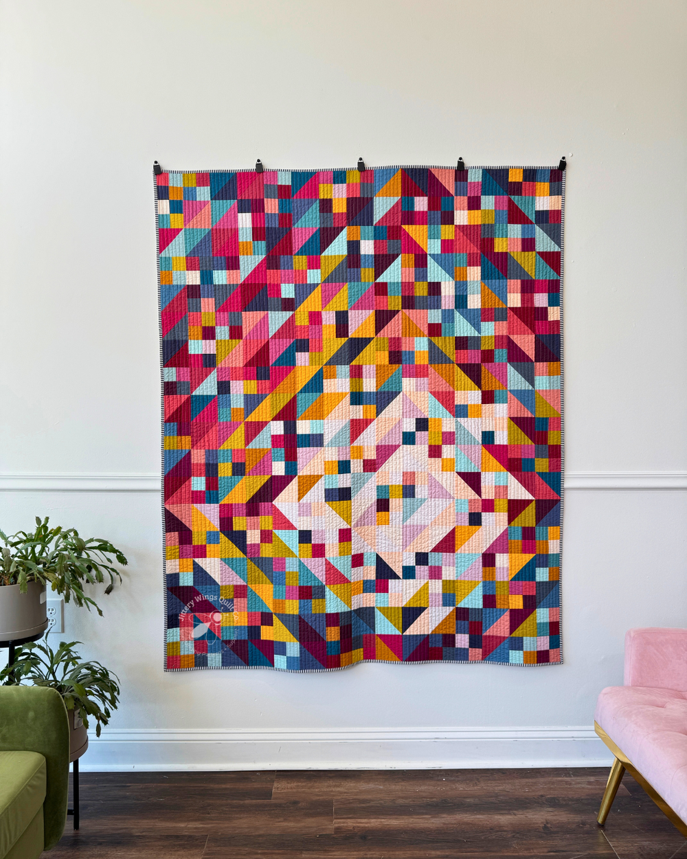 Pursuit Quilt Pattern - PDF Download — Jittery Wings Quilt Co.