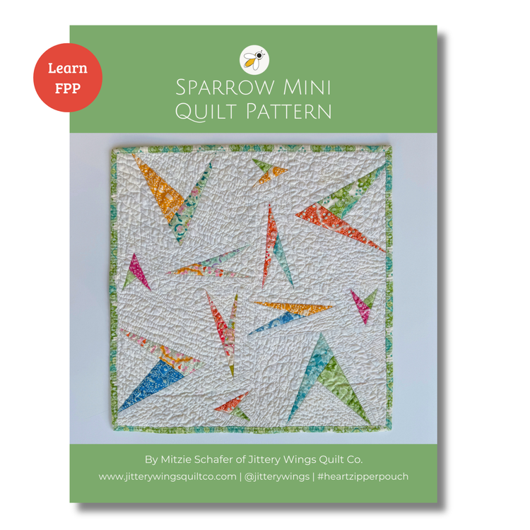 Sparrow Quilt Pattern — Jittery Wings Quilt Co.