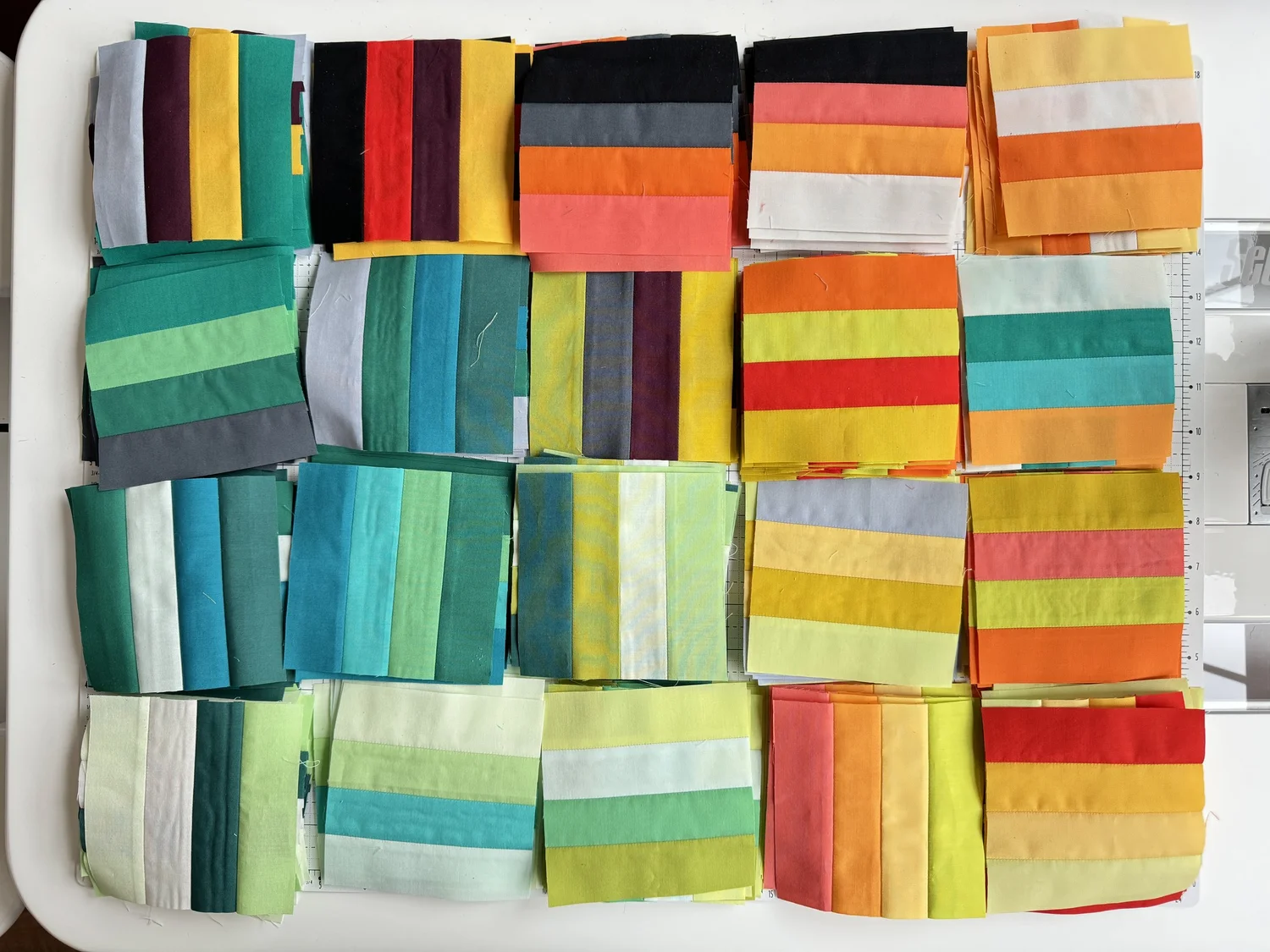 Tambo Star Quilt Along Making Strip Blocks — Jittery Wings Quilt Co.