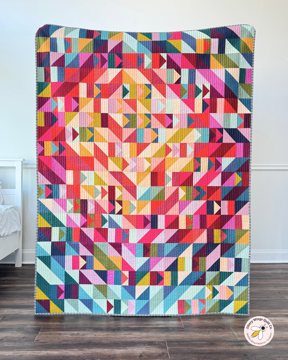 All the Good Quilt Pattern in Bundle No. 24 — Jittery Wings Quilt Co.
