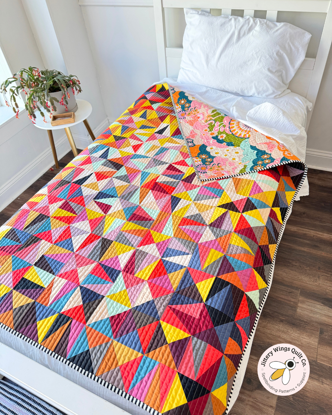 Charade Quilt Pattern — Jittery Wings Quilt Co.