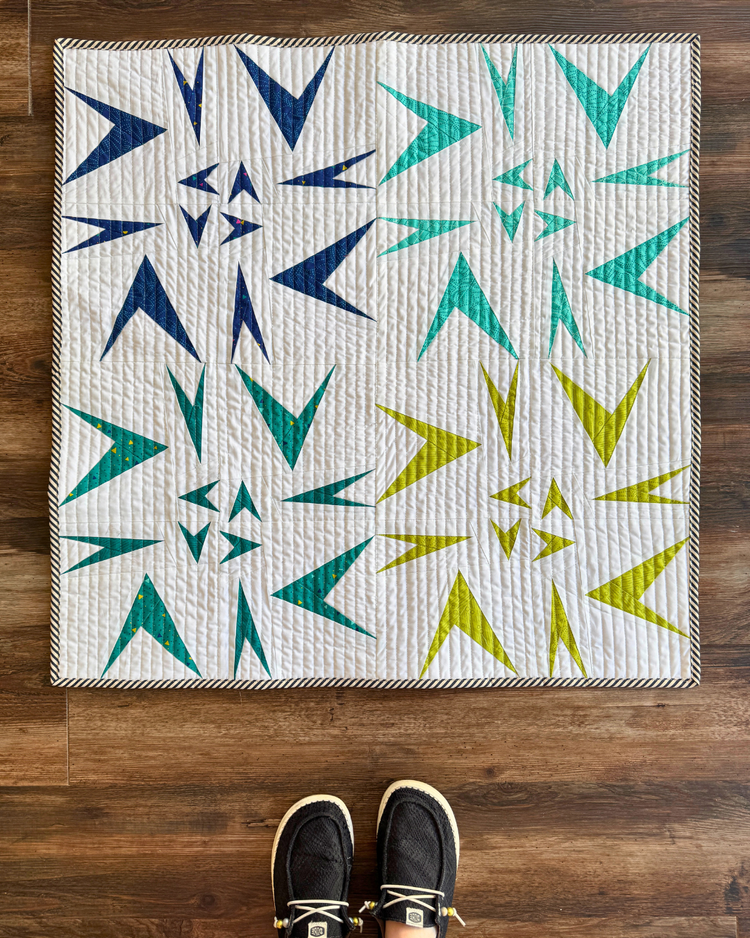 Sparrow Quilt Pattern — Jittery Wings Quilt Co.