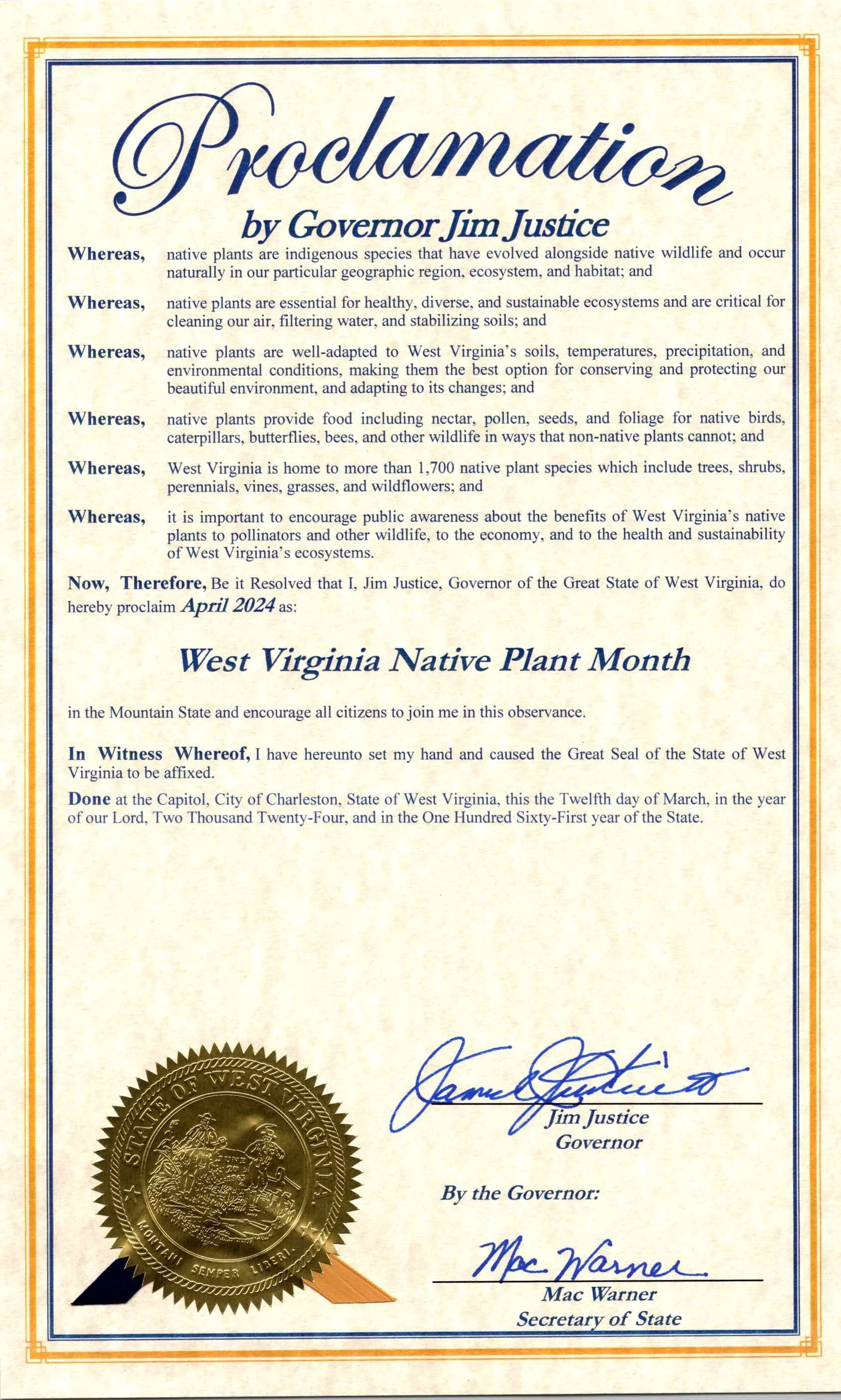West Virginia Native Plant Society