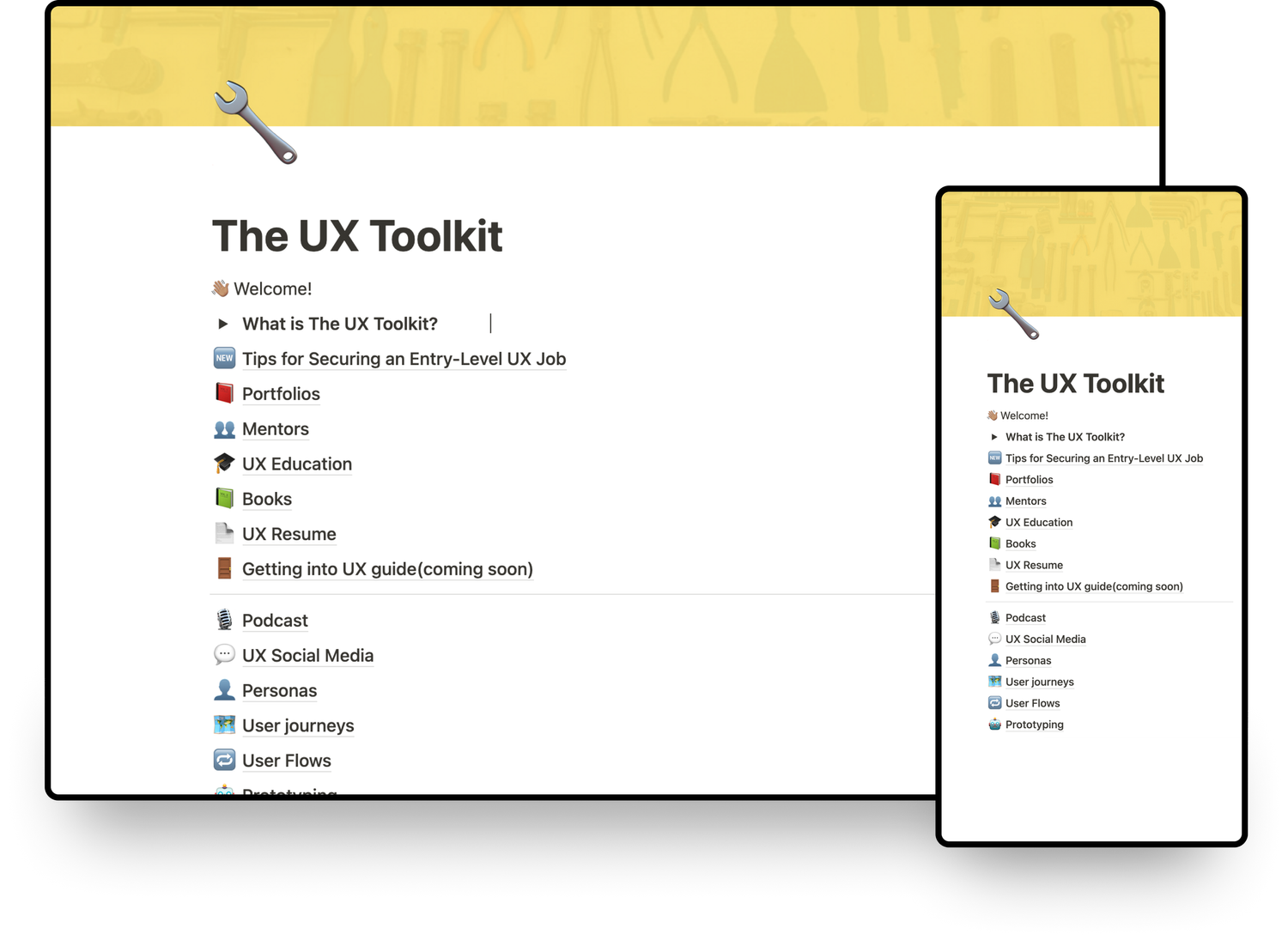 The UX Toolkit