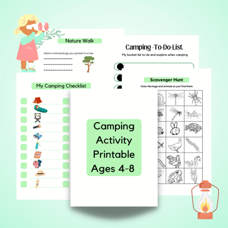 What are the Benefits of Camping with Kids- Book and Activity Bundle ...