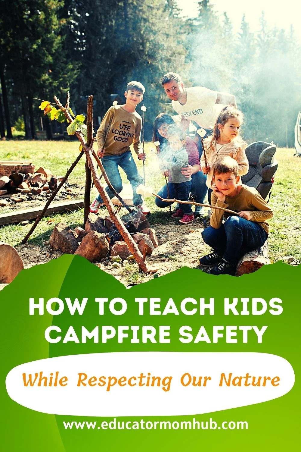 Teaching Kids Campfire Safety - Fun Camping Activities for Kids ...