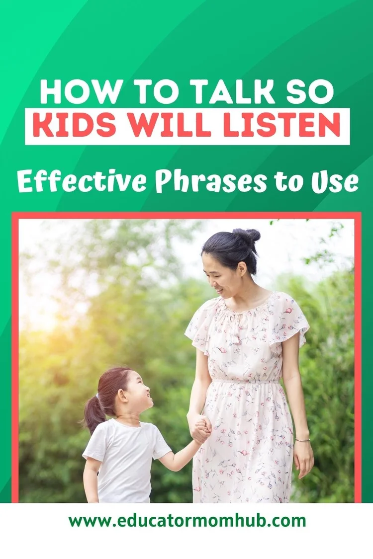 How to Talk so Kids Will Listen- 13 Parenting Tips and Effective ...