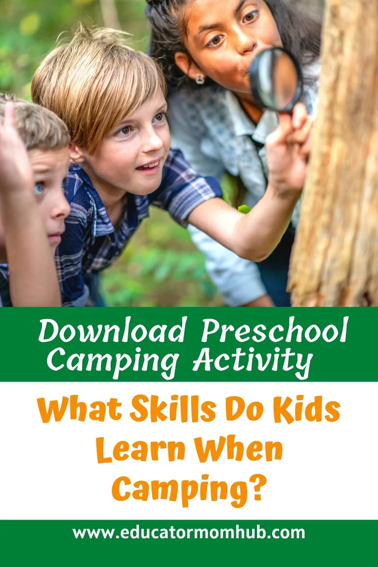 What are the Benefits of Camping with Kids- Book and Activity Bundle ...