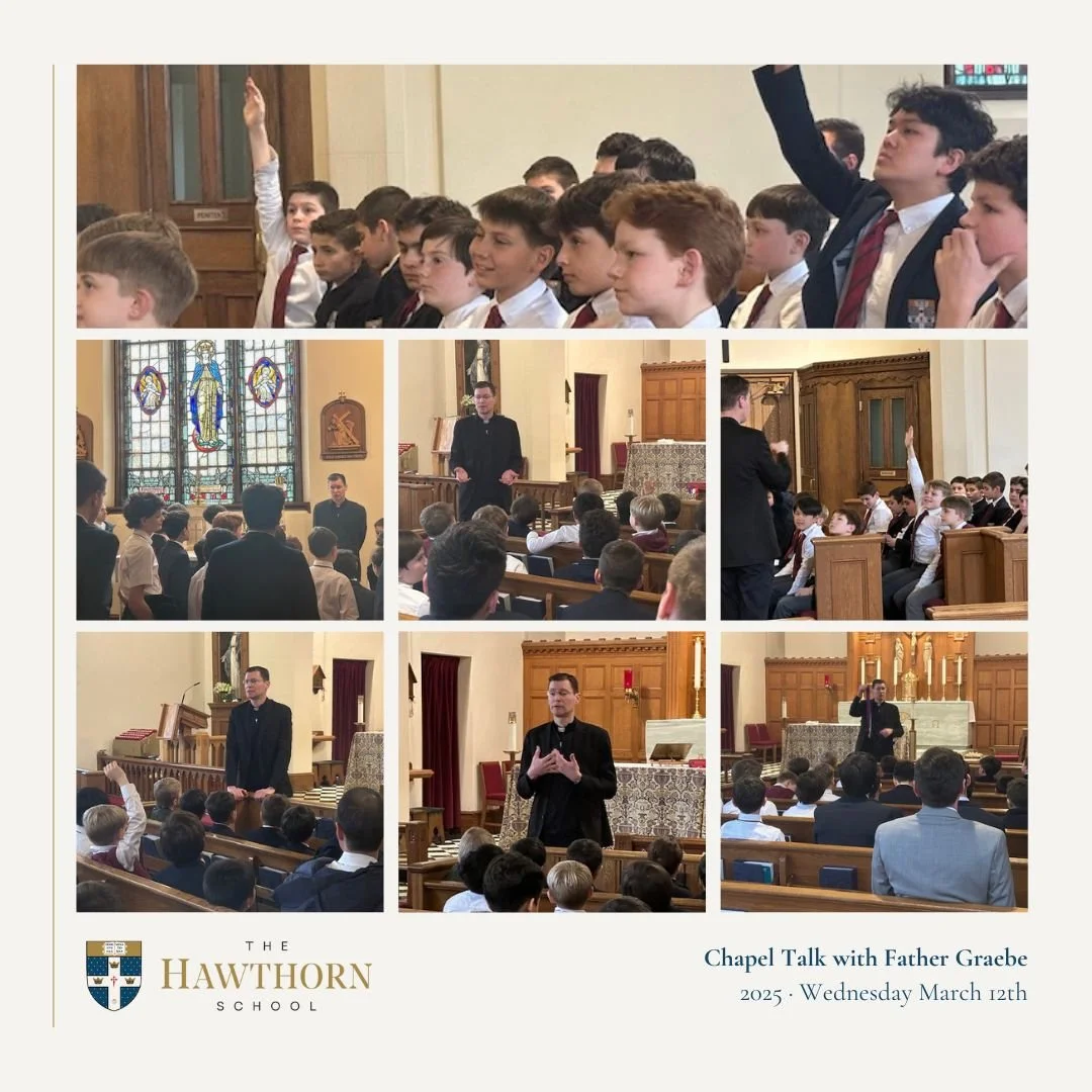 Chapel Talk with Father Graebe — The Hawthorn School