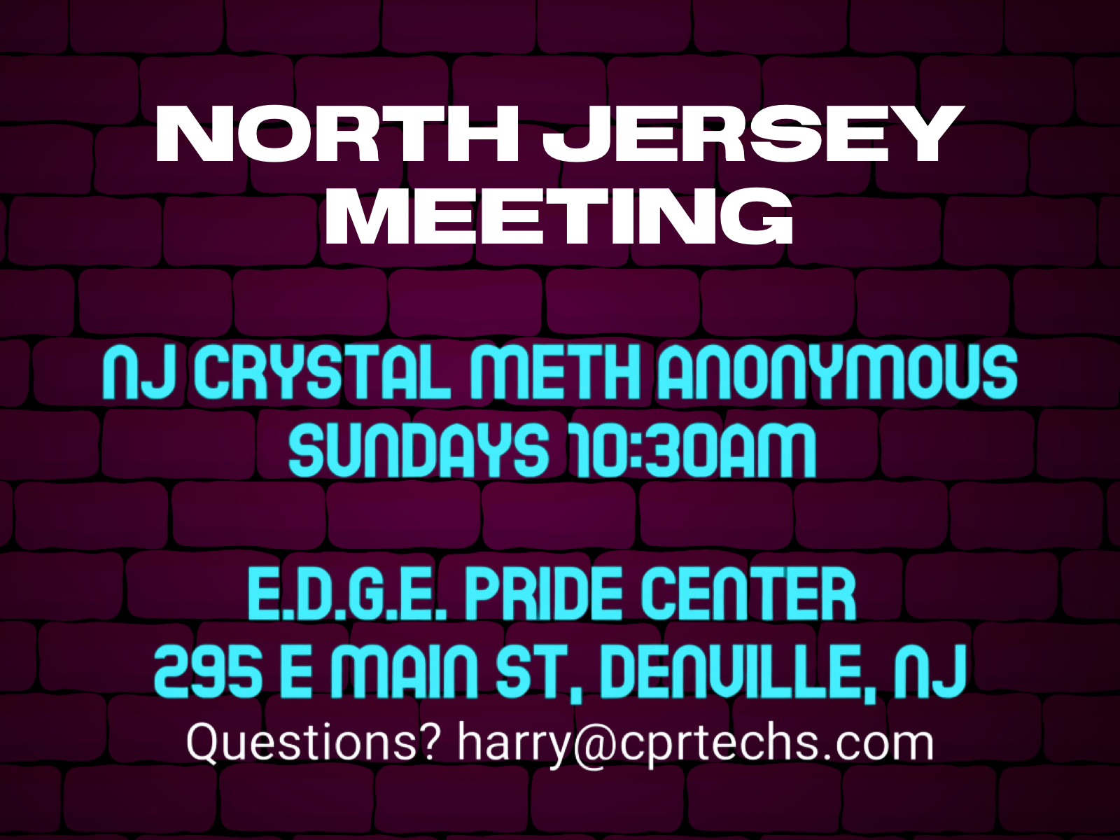 Find a Meeting — CMA-NJ