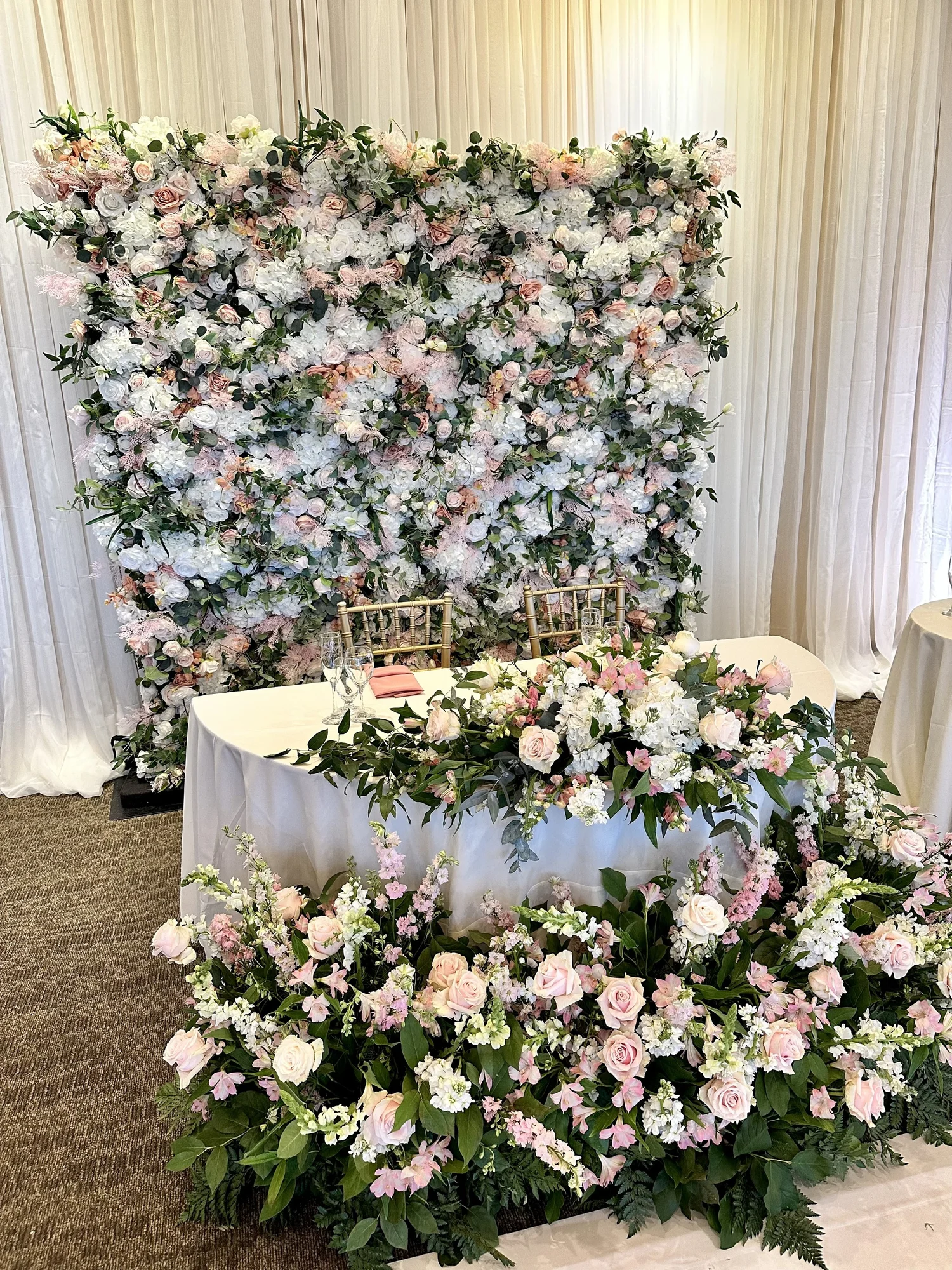 Maria Flower Wall — Yanny's Events