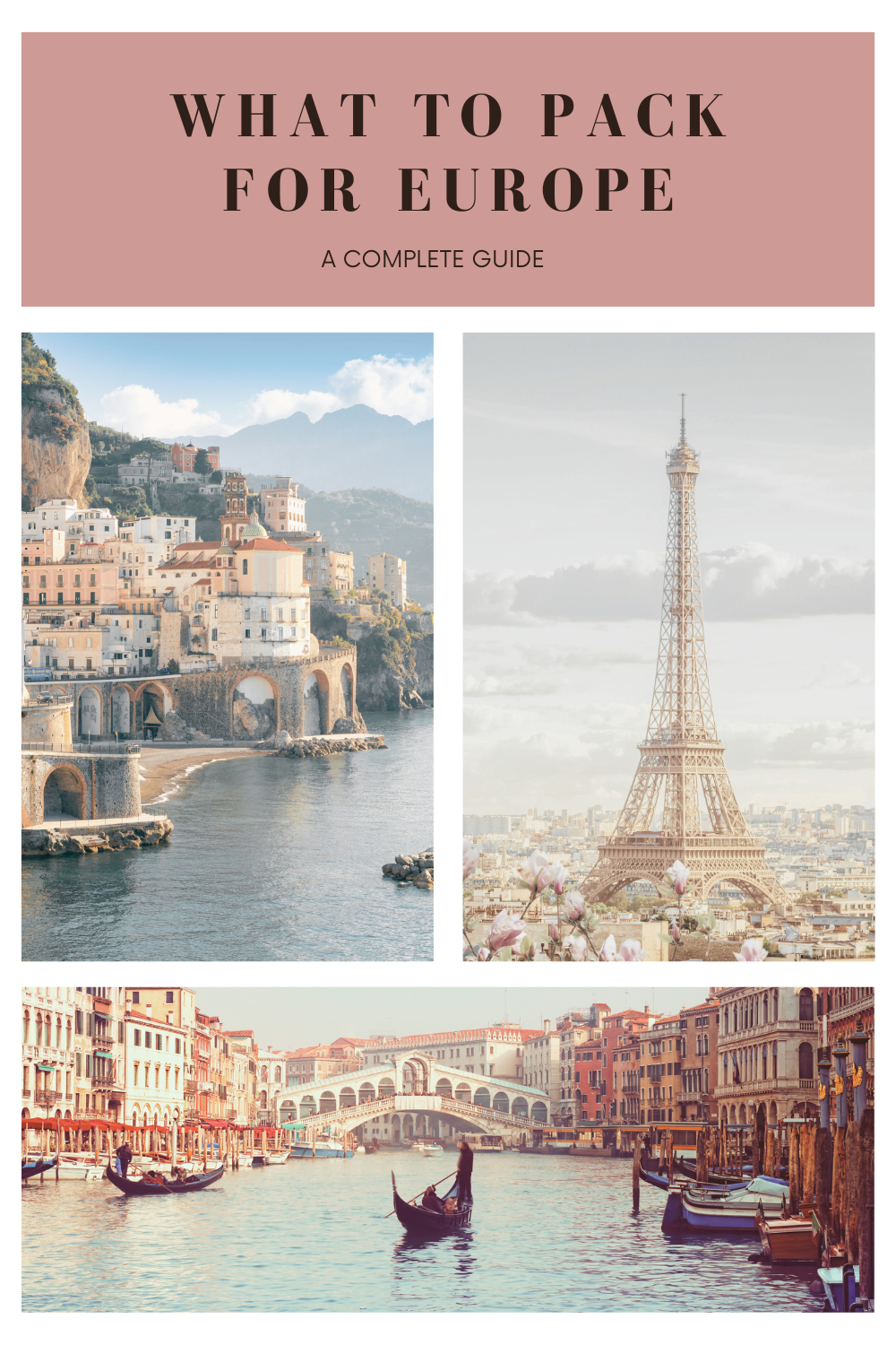 Tips for Your First Visit to Europe — Evan and Lemon