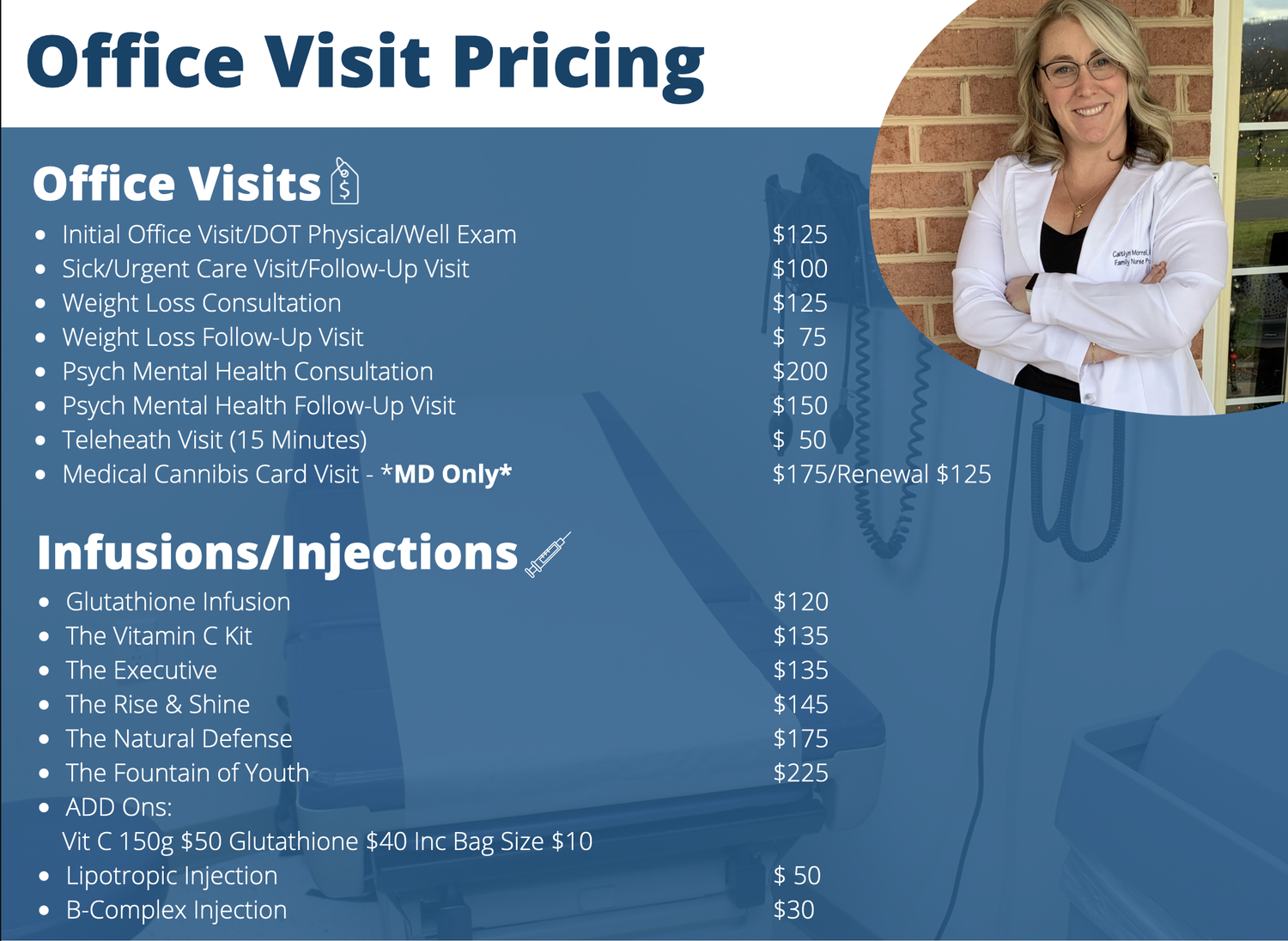 Services — Morrell Advanced Practice, LLC | Caitlyn Morrell, MSN, APRN ...