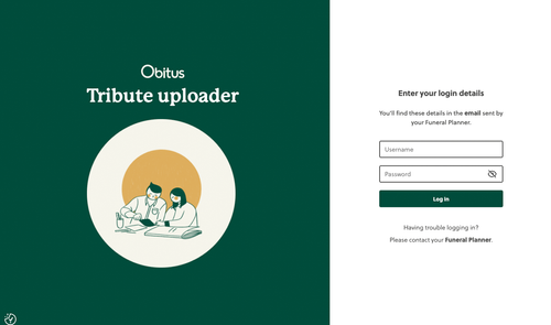 Uploading Media for Your Obitus Tribute — Obitus